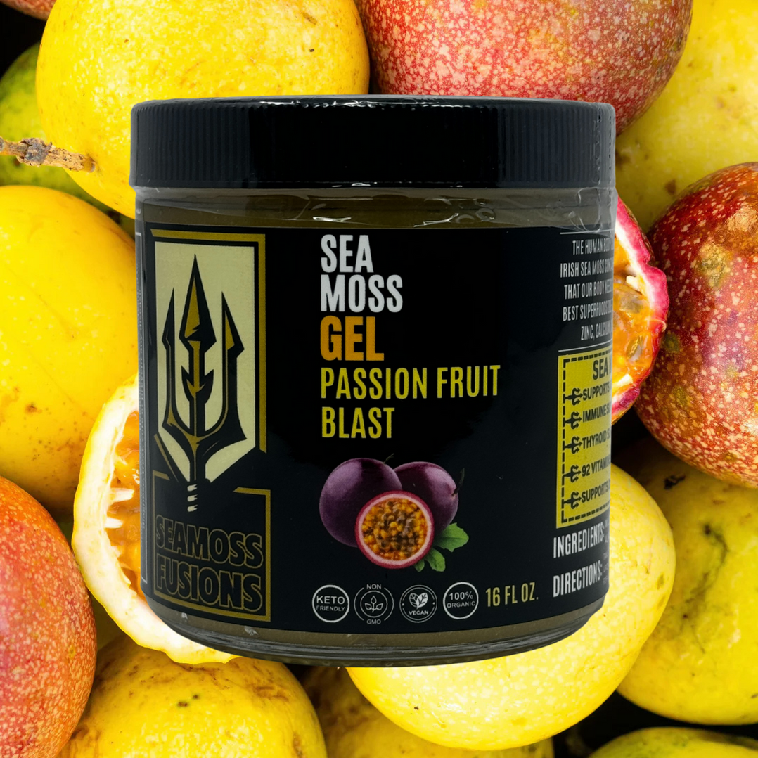 PASSION FRUIT BLAST SEA MOSS GEL — Sea Moss Fusions